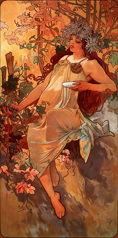 alphonse mucha spring
