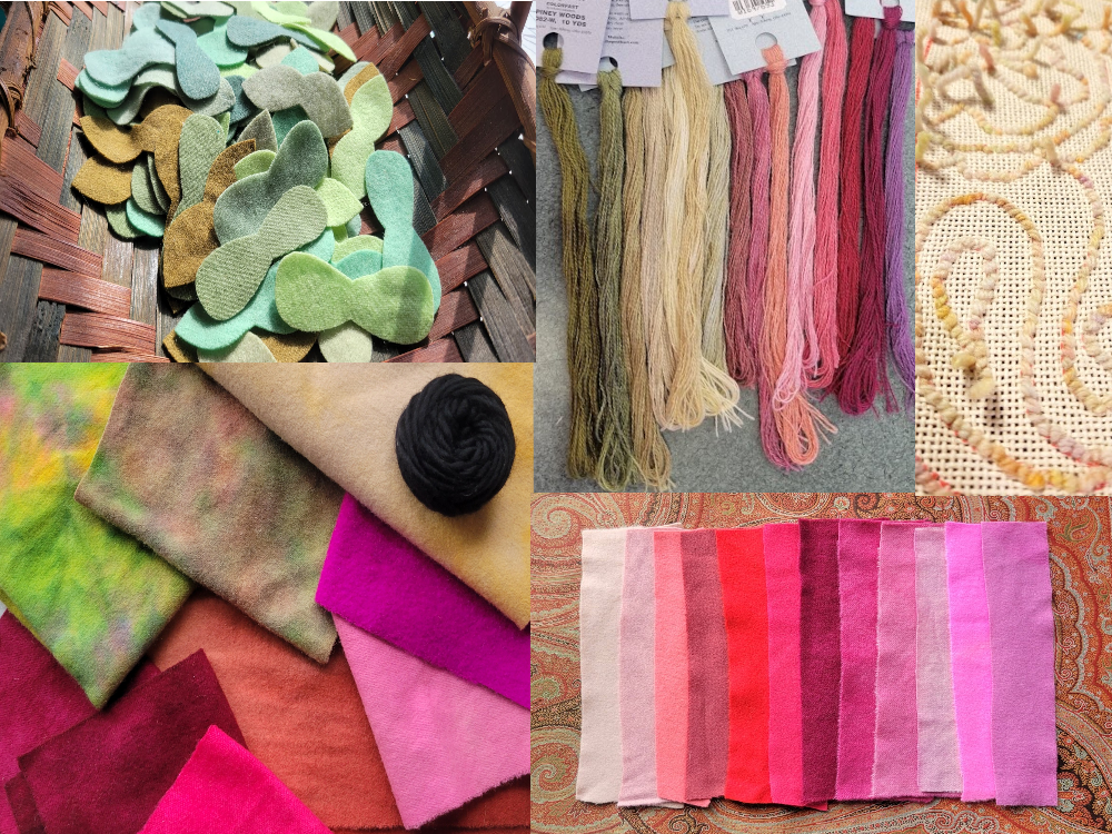 Composition and Color Planning for the Rugmaker