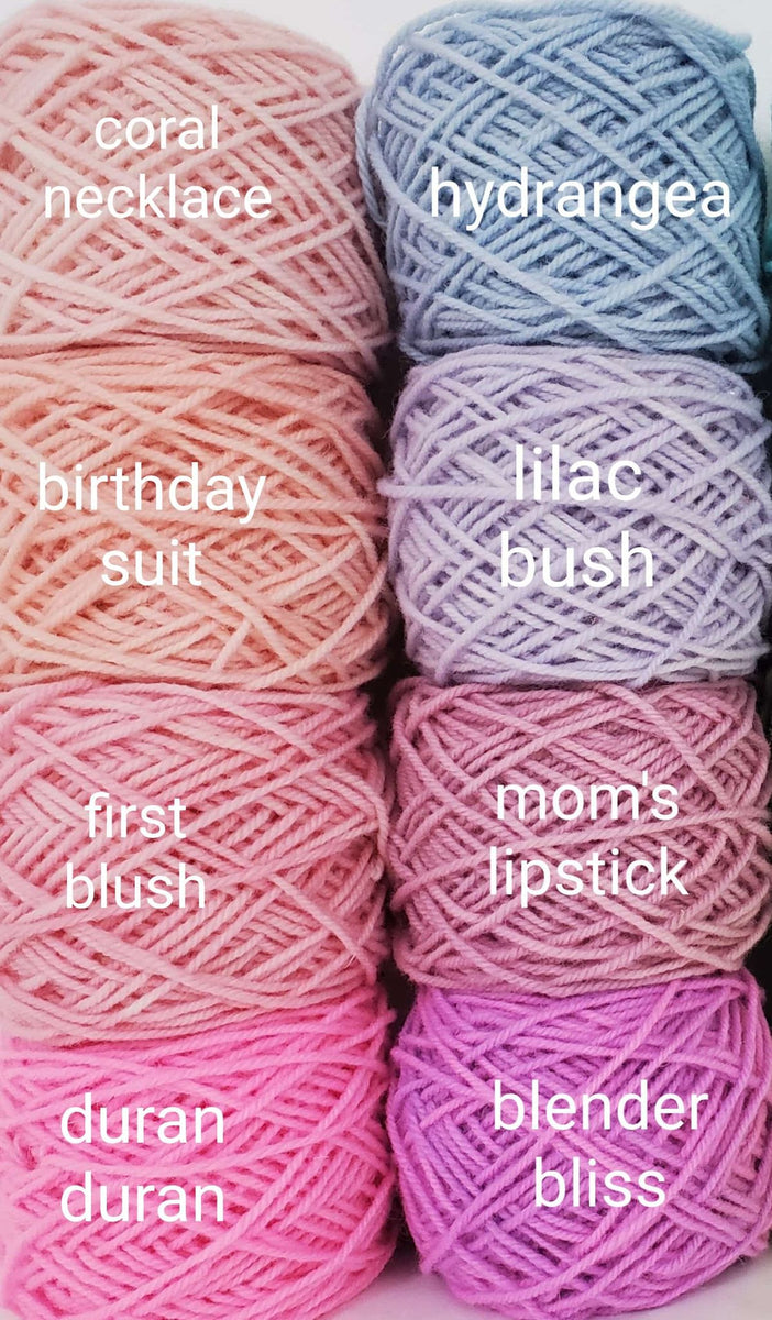 Winter Carnival Yarn Sampler, 16 colors