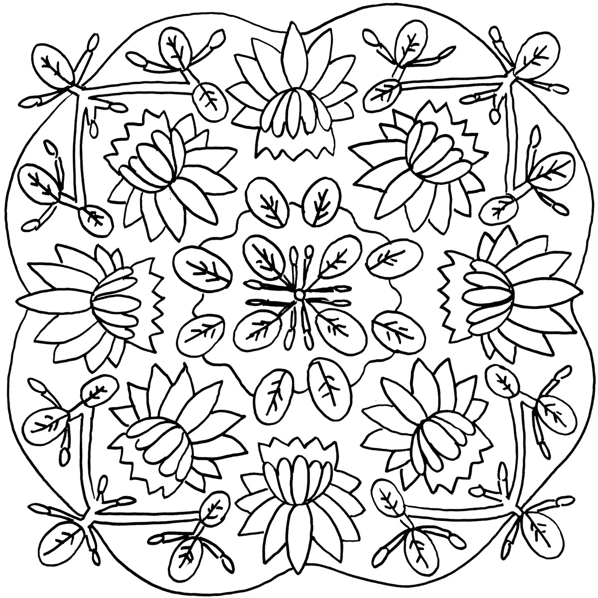 Cook Island Aitutaki Beach Pattern