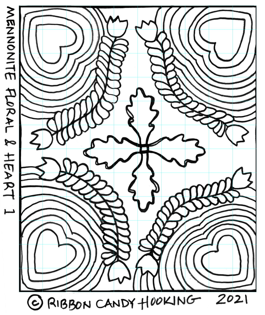 Mennonite Floral and Heart