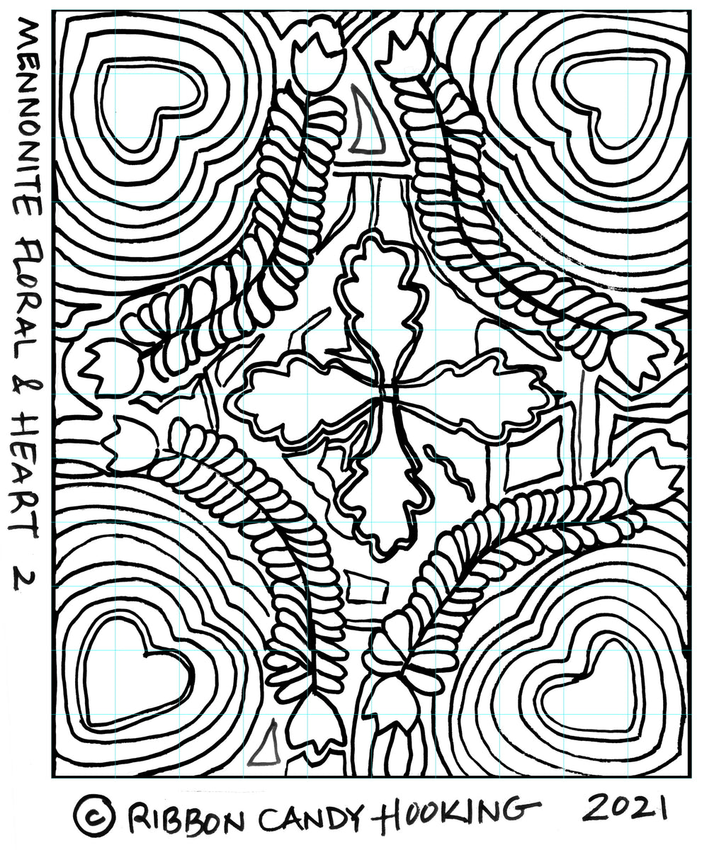 Mennonite Floral and Heart