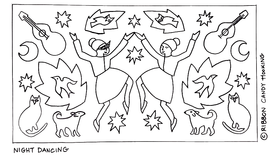 Night Dancing Pattern PDF